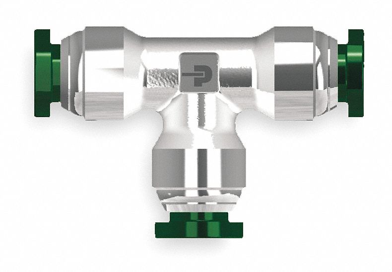 Union Tee,1/4 In,Pk10 - Grainger