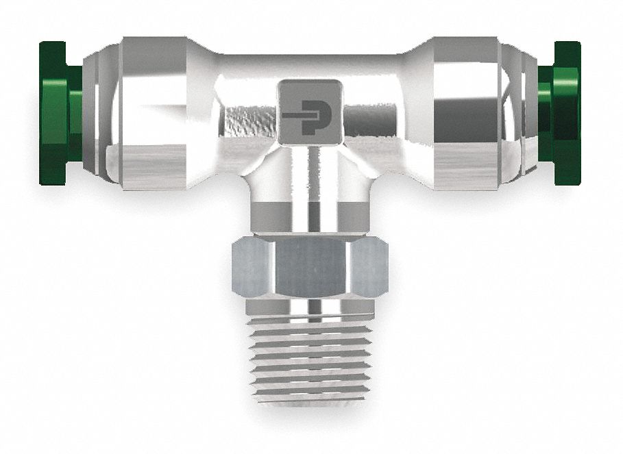 Branch Tee,1/4 In,Pk10 - Grainger