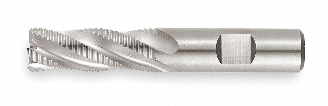 NIAGARA CUTTER, Cobalt, TiCN Coated, Roughing End Mill - 2PWC3|N88397 ...