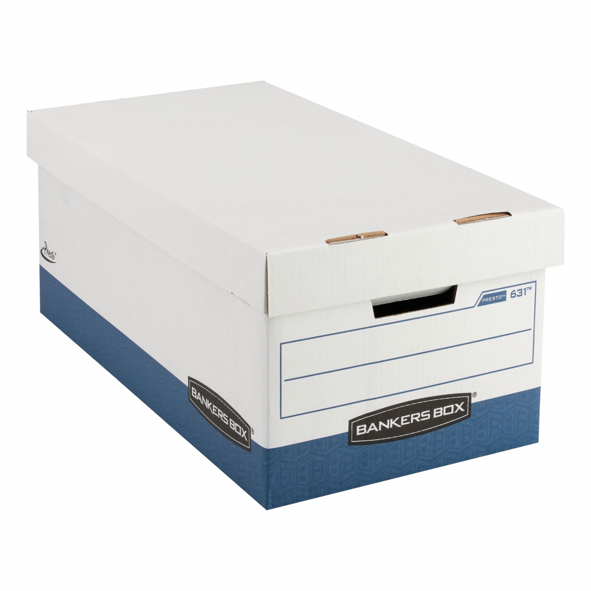 BANKERS BOX, Corrugated Fiberboard, Letter File Size, File Box - 2PWT3 ...