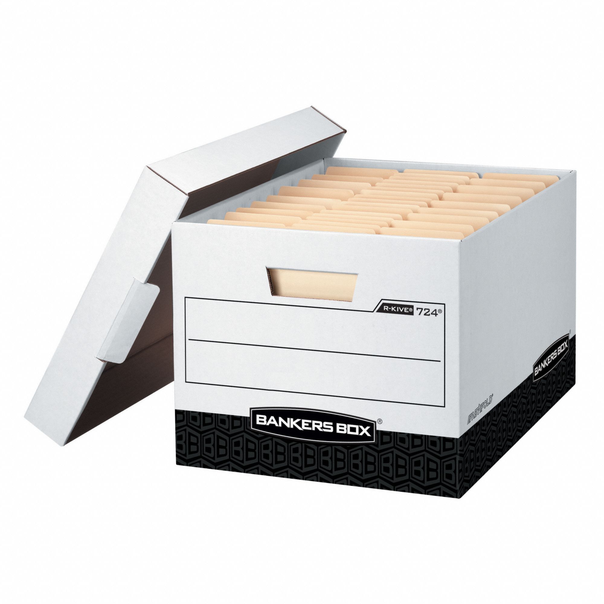 BANKERS BOX, Corrugated Fiberboard, Legal File Size, File Box - 2PWU4 ...