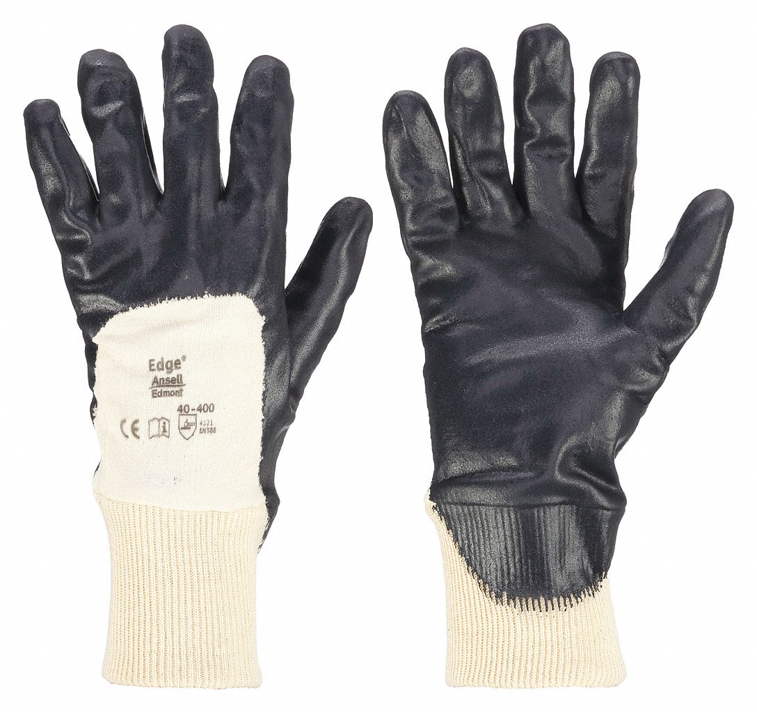 EDGE, L, Sandy, Coated Gloves - 2RA66|40-400 - Grainger