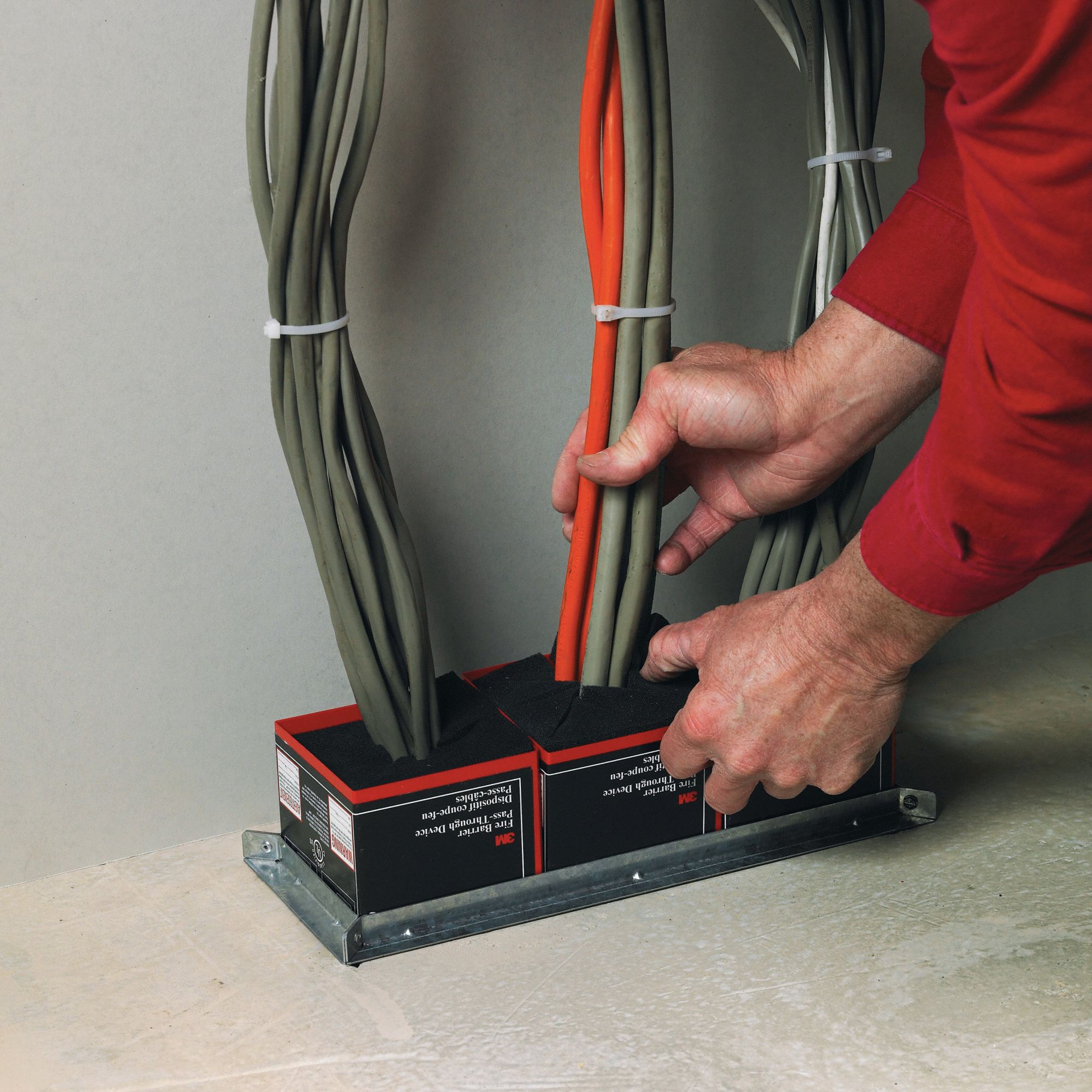 3M Firestop Pass-Through Device - 2RB16|PT4SD - Grainger