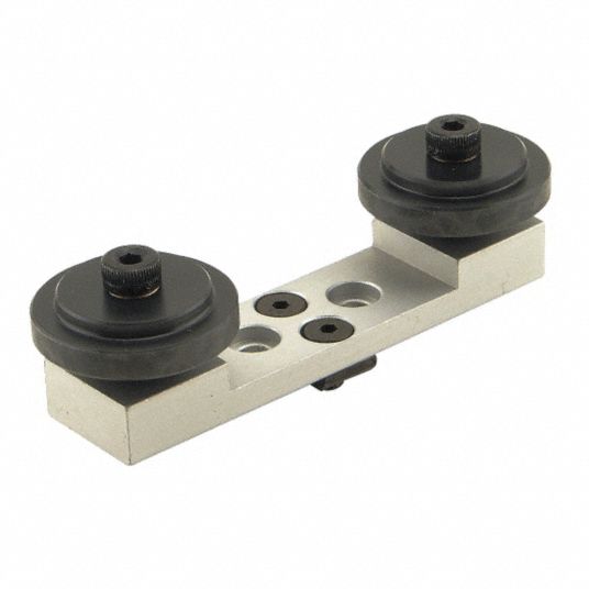 80/20 Roller Wheel Bracket Assembly: Roller, 1/2 in Carriage Ht, 1 in ...