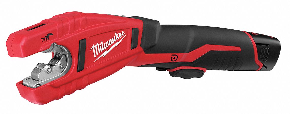 MILWAUKEE Tube Cutter Kit, 12V, 3/8 to 1 In. - 2RFU1|2471-22 - Grainger