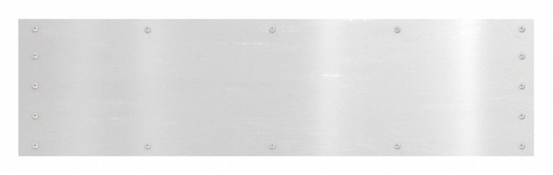 ROCKWOOD, 28 in Wd, 8 in Ht, Door Kick Plate - 2RFX8|K1050 8X28.28 ...