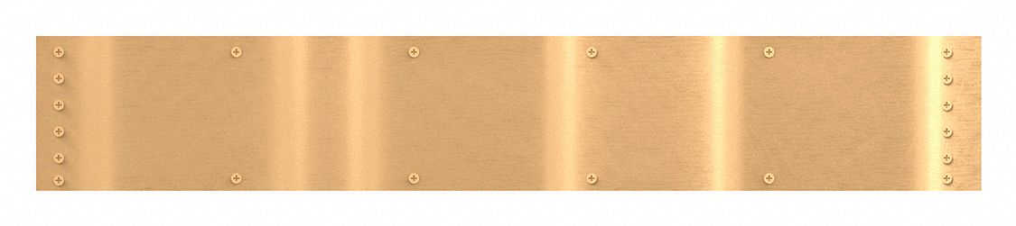 ROCKWOOD, 34 in Wd, 6 in Ht, Door Kick Plate - 2RGC5|K1050 6X34.10 ...