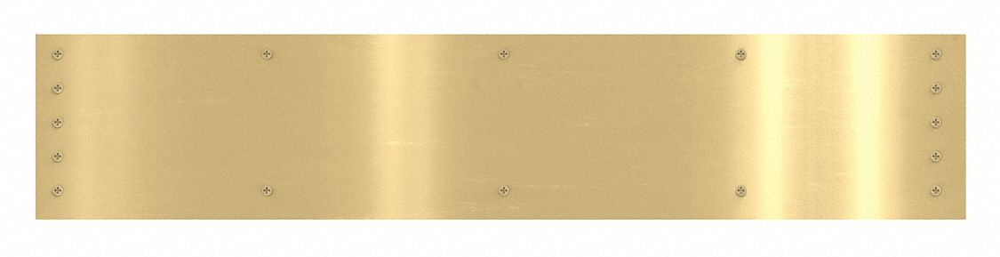 ROCKWOOD, 28 in Wd, 6 in Ht, Door Kick Plate - 2RGG5|K1050 6X28.3 ...