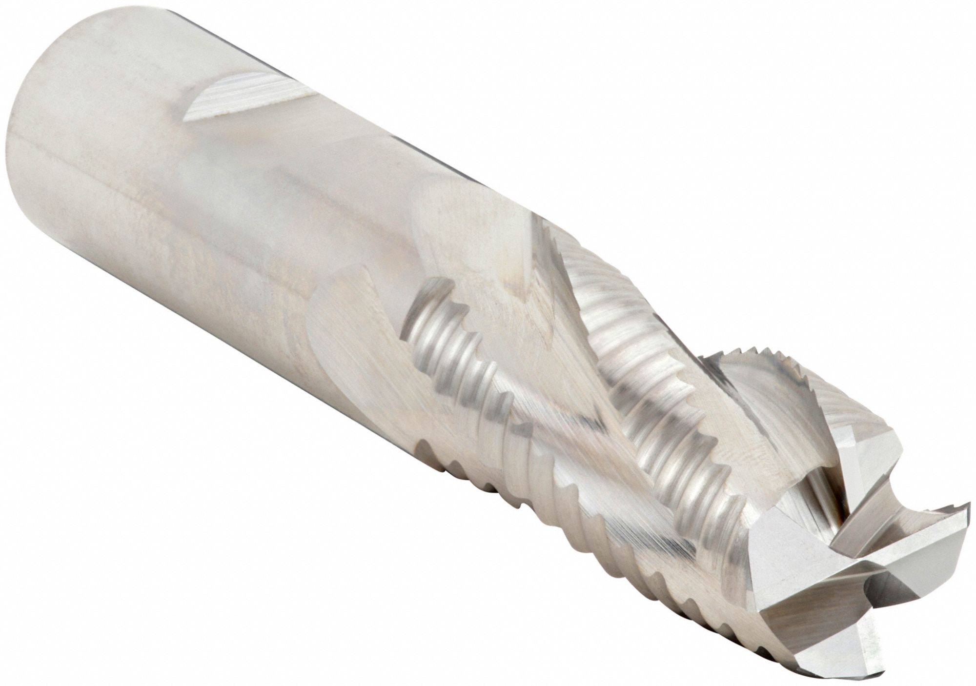 CLEVELAND, Cobalt, 4 Flute, Roughing End Mill - 31C193|C31194 - Grainger