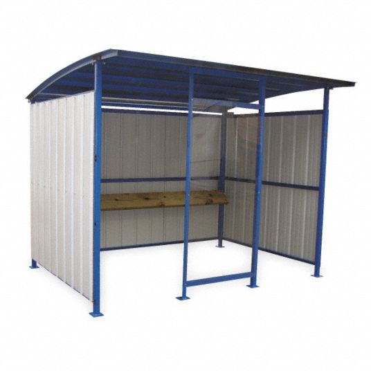 Smokers Shelter,H 91,W 120,D 96 - Grainger