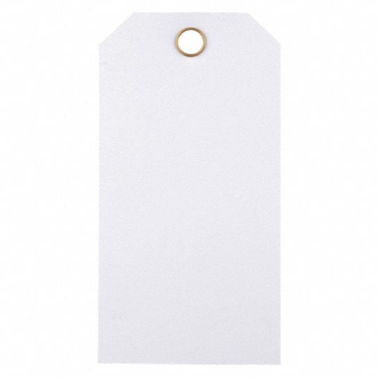 Accident Prevention Tag, Polyester, Height: 5 3/4 in, Width: 3 in ...