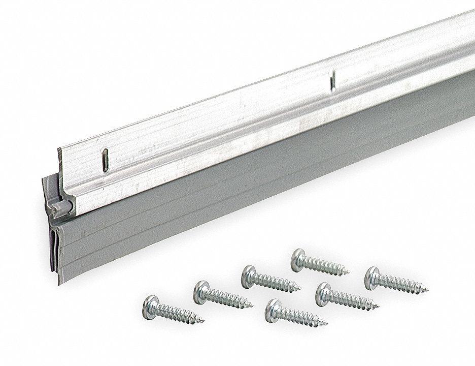 Triple Fin Insert, 48 in Lg, Door Sweep - 2RRG9|2RRG9 - Grainger