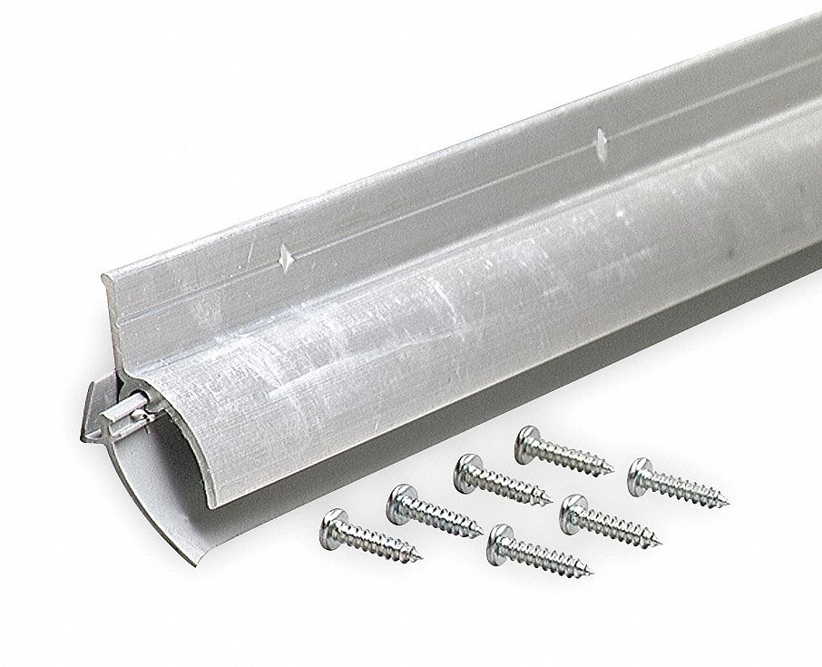 Looped Insert, Aluminum, Door Sweep - 2RRH6|2RRH6 - Grainger