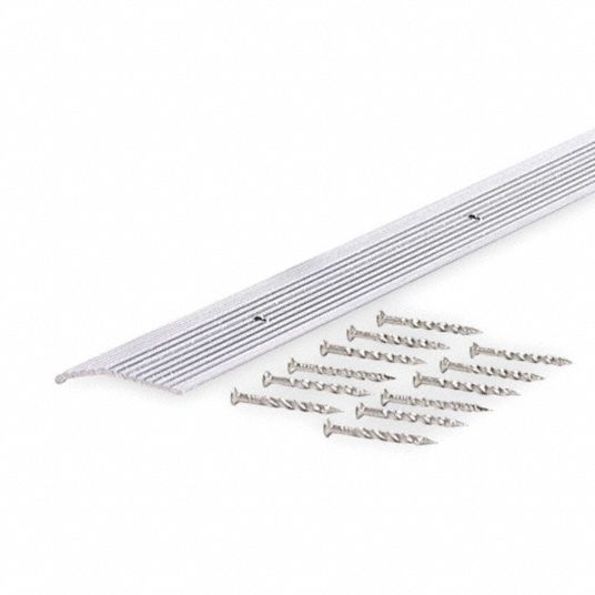 Aluminum, Silver, Carpet Seam Binder - 2RRU3|2RRU3 - Grainger