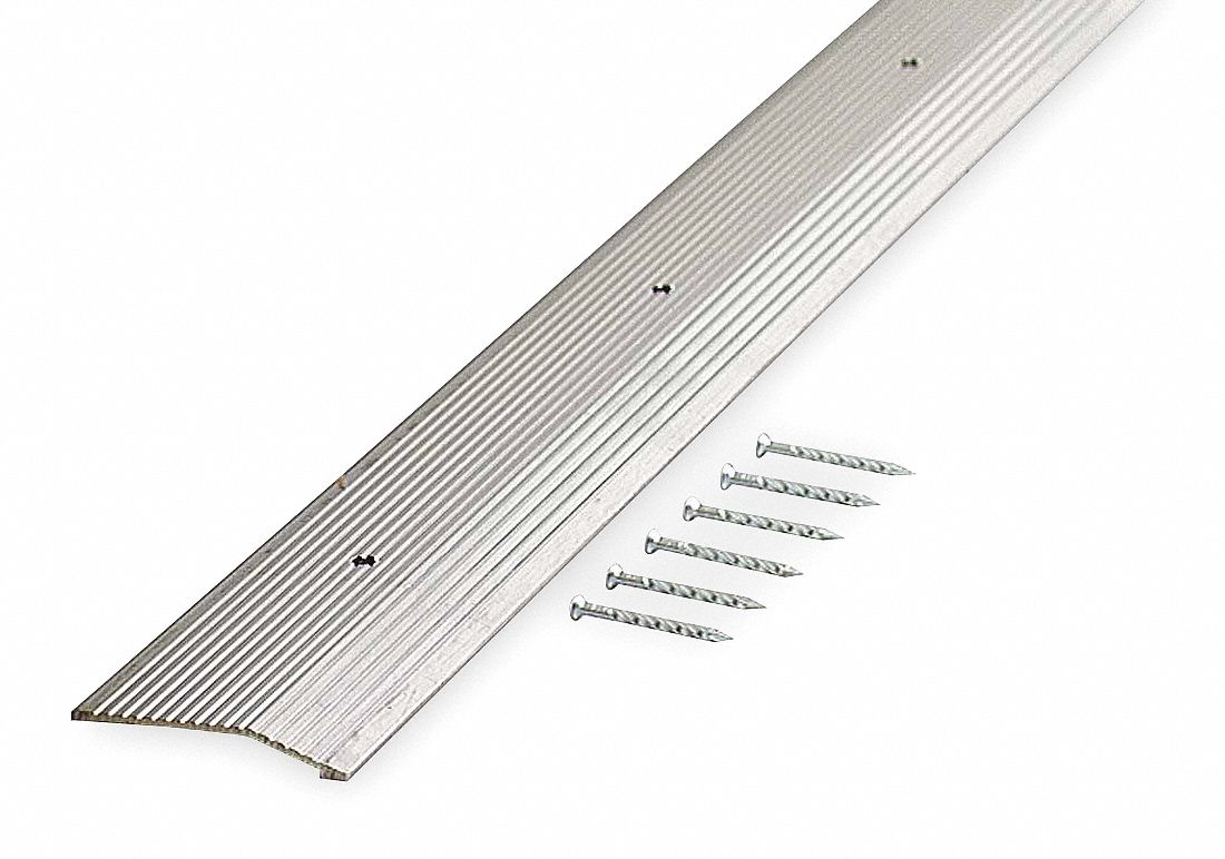 Aluminum, Silver, Carpet Seam Binder - 2RRU8|2RRU8 - Grainger