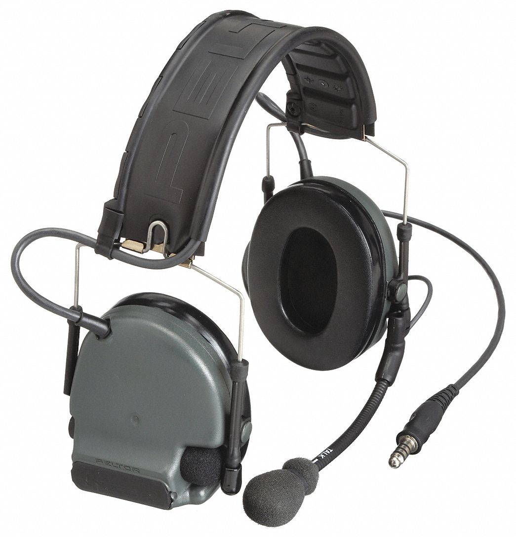 3M PELTOR, Over-the-Head Earmuff, 23 dB NRR, Headset - 2RRY7|MT17H682FB ...