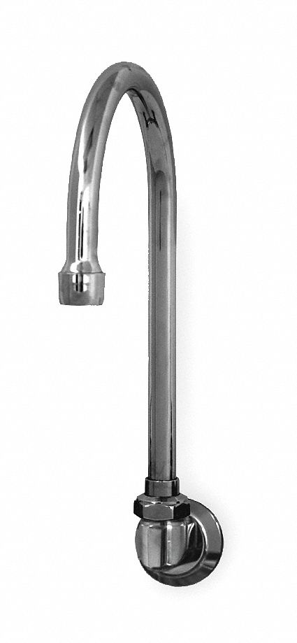 Chrome-Plated Brass Splash-Mount Spout For Use With Mfr. No. 5051, 505L ...