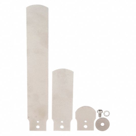 MCDONNELL & MILLER, Paddle Kit, (1) Each of 1 in, 2 in, 3 in, and 6 in ...