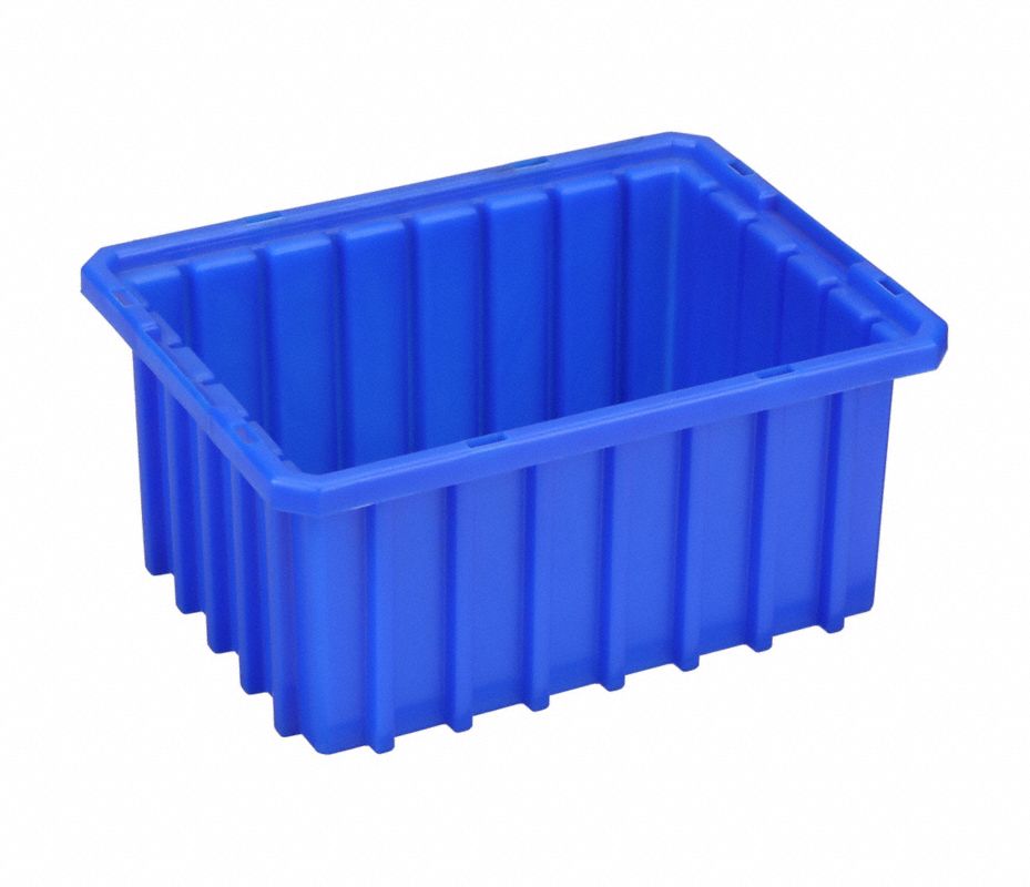 AKRO-MILS Caja Divisora, Azul, Altura Exterior 5", Longitud Exterior 10 ...