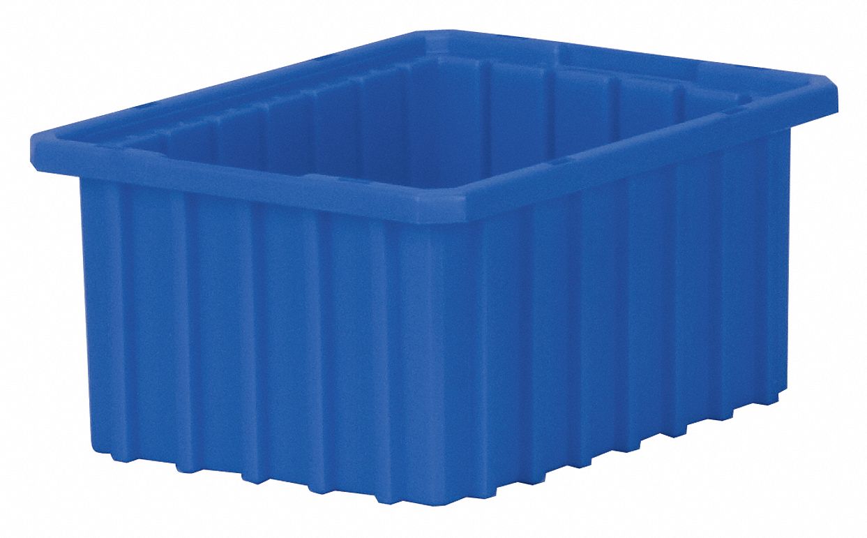 AKRO-MILS Caja Divisora, Azul, Altura Exterior 5", Longitud Exterior 10 ...