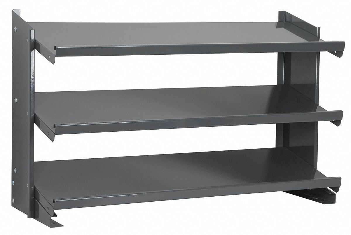 AKRO-MILS, 36 in x 12 in x 25 in, 1 Usable Sides, Bench Pick Rack ...