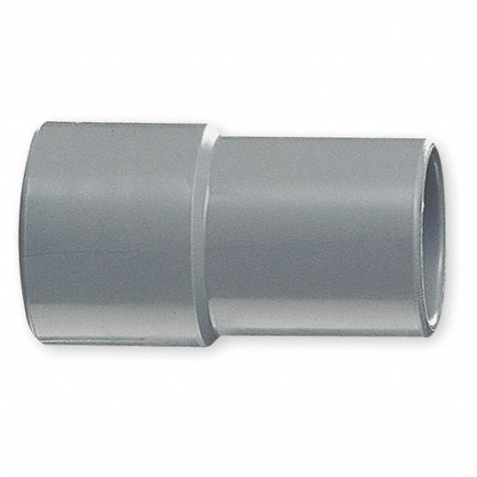 HI-TECH DURAVENT Screw Cuff: PVC, 1 1/2 in Inside Dia. (In.), 1 3/4 in ...