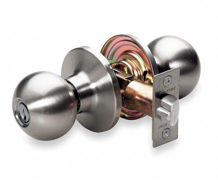 MASTER LOCK Cerradura de Perilla, Serie BAO, Acabado de Níquel Satinado - Cerraduras de Perilla ...