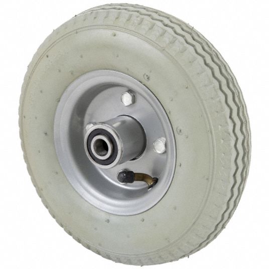 9 in Wheel Dia., 2 1/2 in Wheel Wd, Pneumatic Wheel - 2RZJ4|2RZJ4 ...