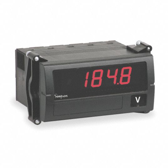 SIMPSON ELECTRIC, Digital Panel Meter, Multi-Function, Digital Panel ...