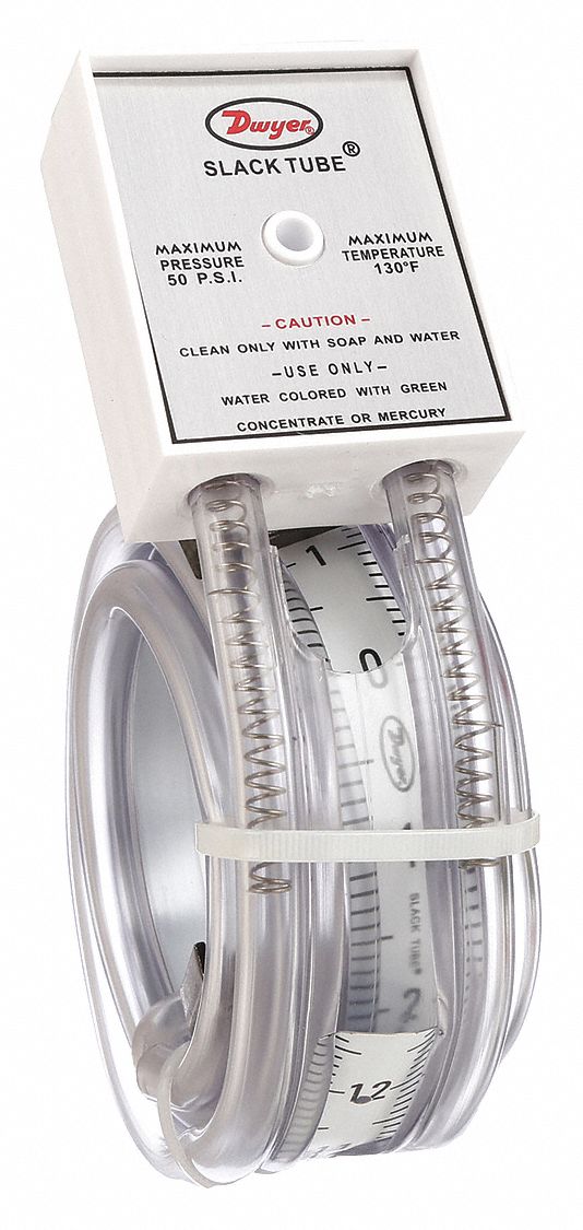 DWYER, Flex U-Tube, 1211-36, Analog Manometer - 3T404|1211-36 - Grainger