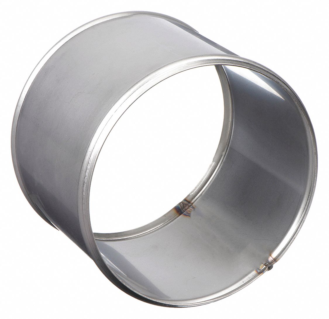 304 Stainless Steel, 6 in Outside Dia, Ducting Hose Connector - 2TA36 ...