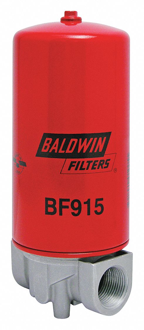 BALDWIN FILTERS, Spin-On, 3 11/16 in Outside Dia, Fuel Filter - 2TCA3 ...