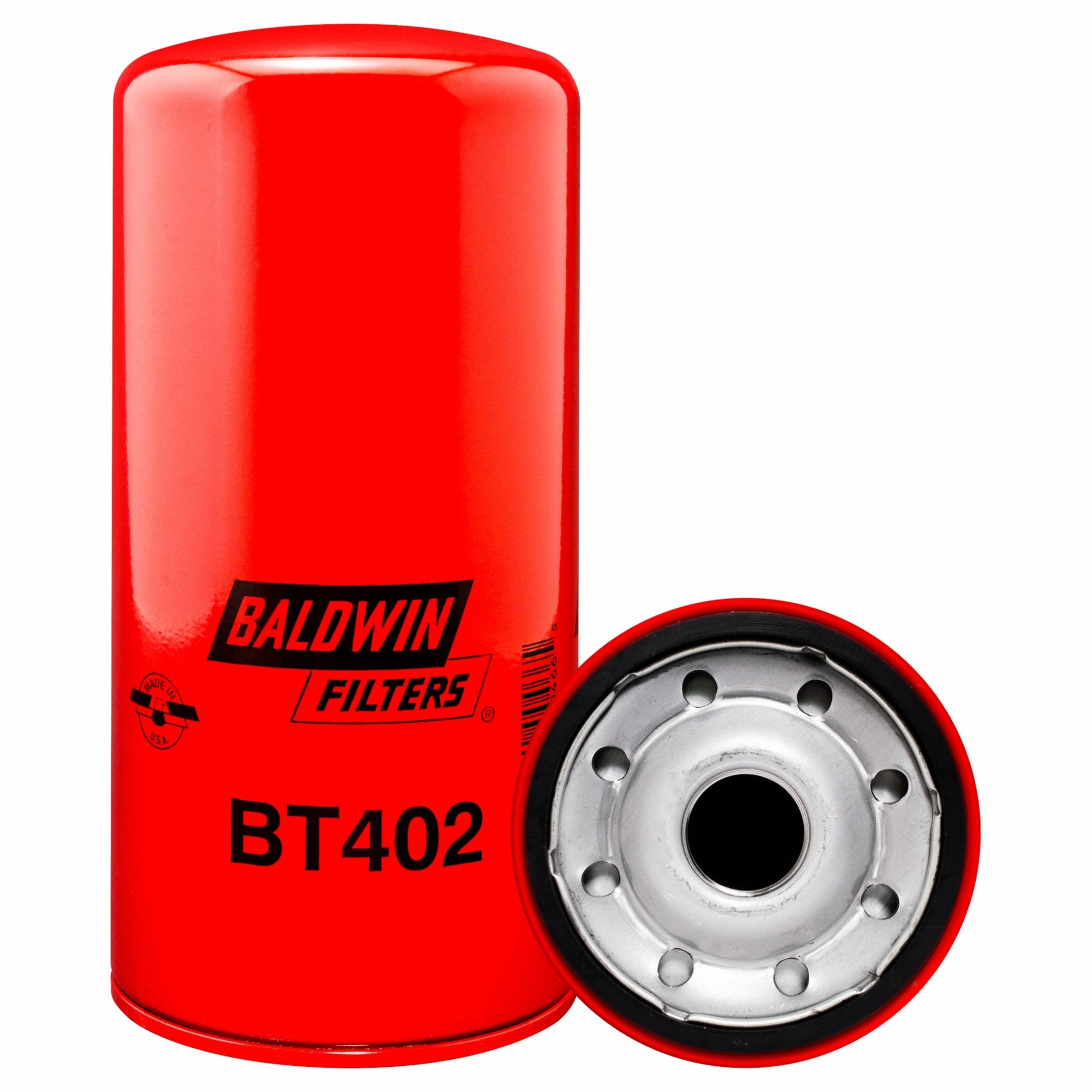 BALDWIN FILTERS, BT402, 1 1/8"-16 Thread Size, Oil Filter - 2TCC9|BT402 ...