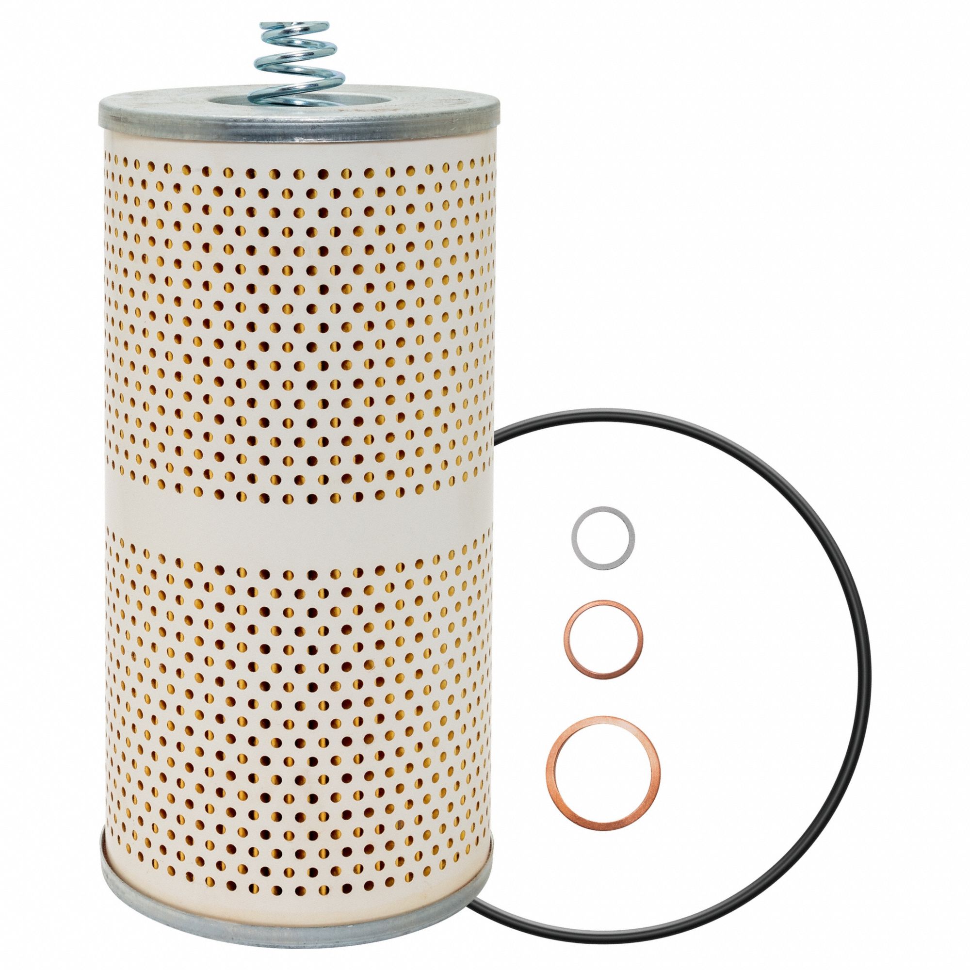 BALDWIN FILTERS, P294, 10 7/16 in Overall Ht, Oil Filter Element ...