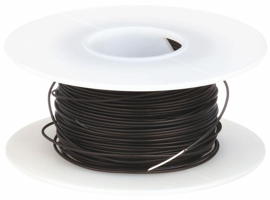 OK INDUSTRIES, 100 ft Overall Lg, 28 AWG Conductor Size, Spooled ...