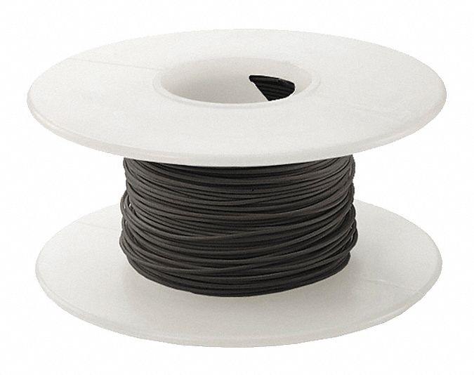 OK INDUSTRIES Spooled Wrapping Wire: 26 AWG Wire Size, Kynar(R) KSW ...