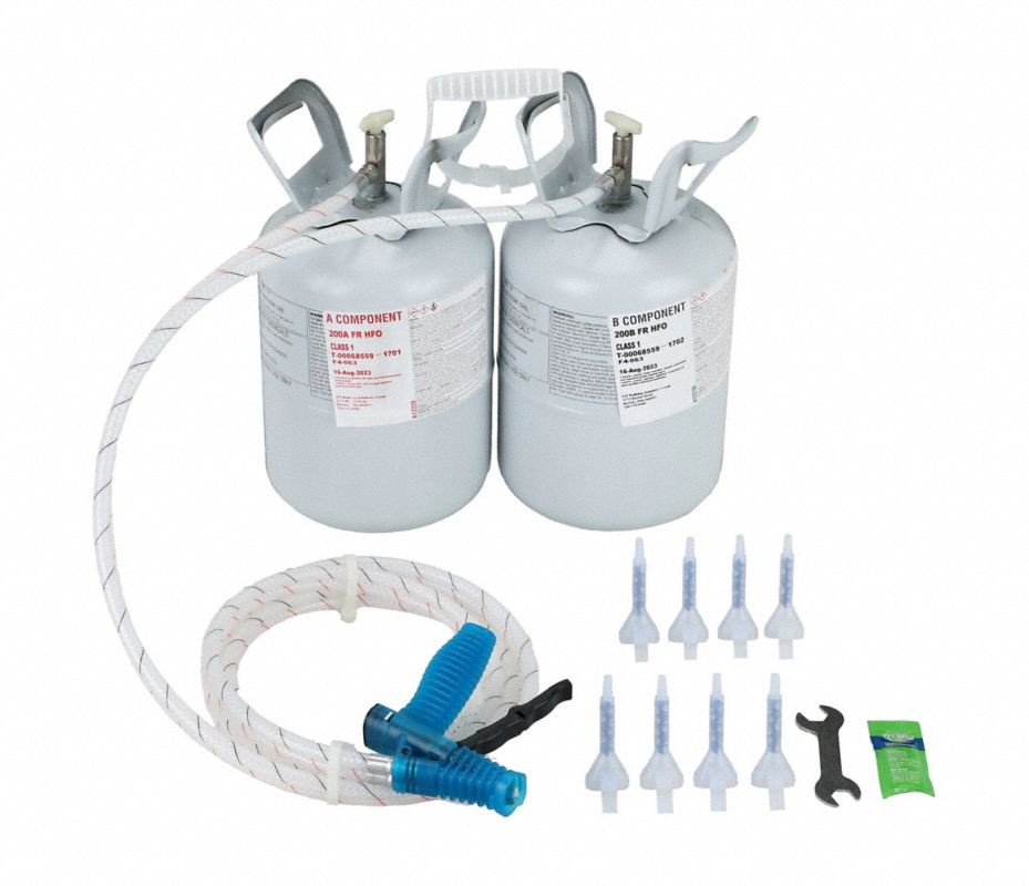 HANDI-FOAM Kit Sellador de Espuma en Aerosol Dos Cilindros 41 lb ...