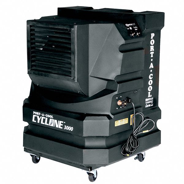 PORTACOOL Portable Evaporative Cooler, Blower Wheel Blade Diameter ...