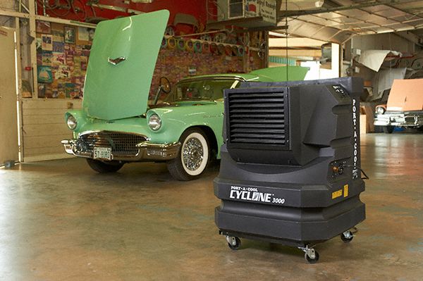 PORTACOOL Portable Evaporative Cooler, Blower Wheel Blade Diameter ...