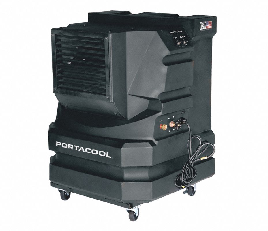 PORTACOOL Enfriador Evaporativo,2400/3000PCM,1/3HP - 2TNV4 | PAC2KCYC01 ...