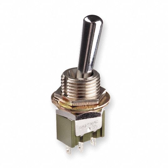 NKK, SPDT, Solder Lug Connection, Toggle Switch - 2TNV8|M2018B2B1W01 ...