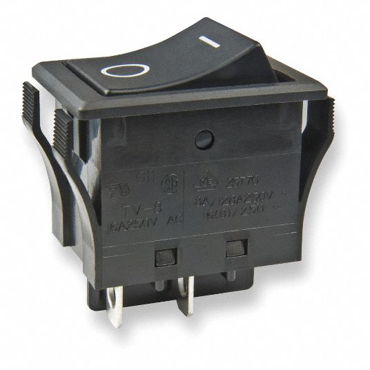 NKK, SPST, On/Off, Rocker Switch - 2TPG9|JWL11RA1A - Grainger