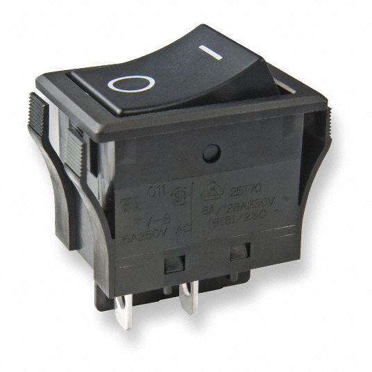 NKK, DPST, On/Off, Rocker Switch - 2TPJ7|JWL21RA1A - Grainger