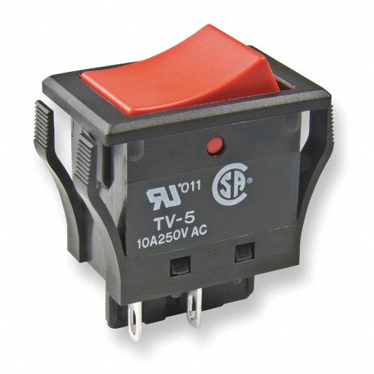 NKK, DPST, On/Off, Rocker Switch - 2TPK9|JWM21RCA - Grainger