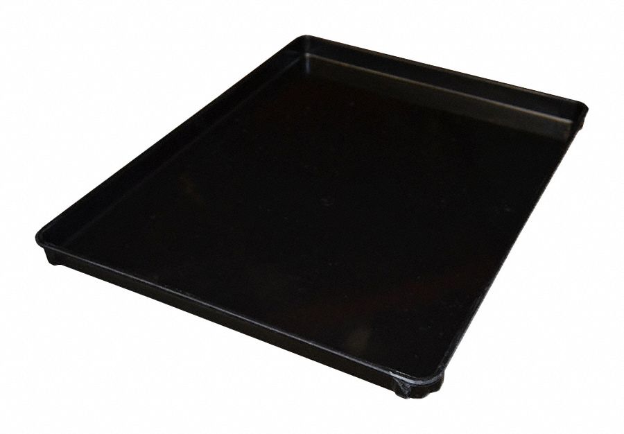MOLDED FIBERGLASS Stacking Tray: 26 in x 20 in x 1 1/2 in, ESD ...