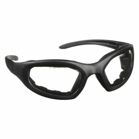 3M PELTOR, Clear Lens Color, Direct, Impact/Dust Resistant Goggle ...