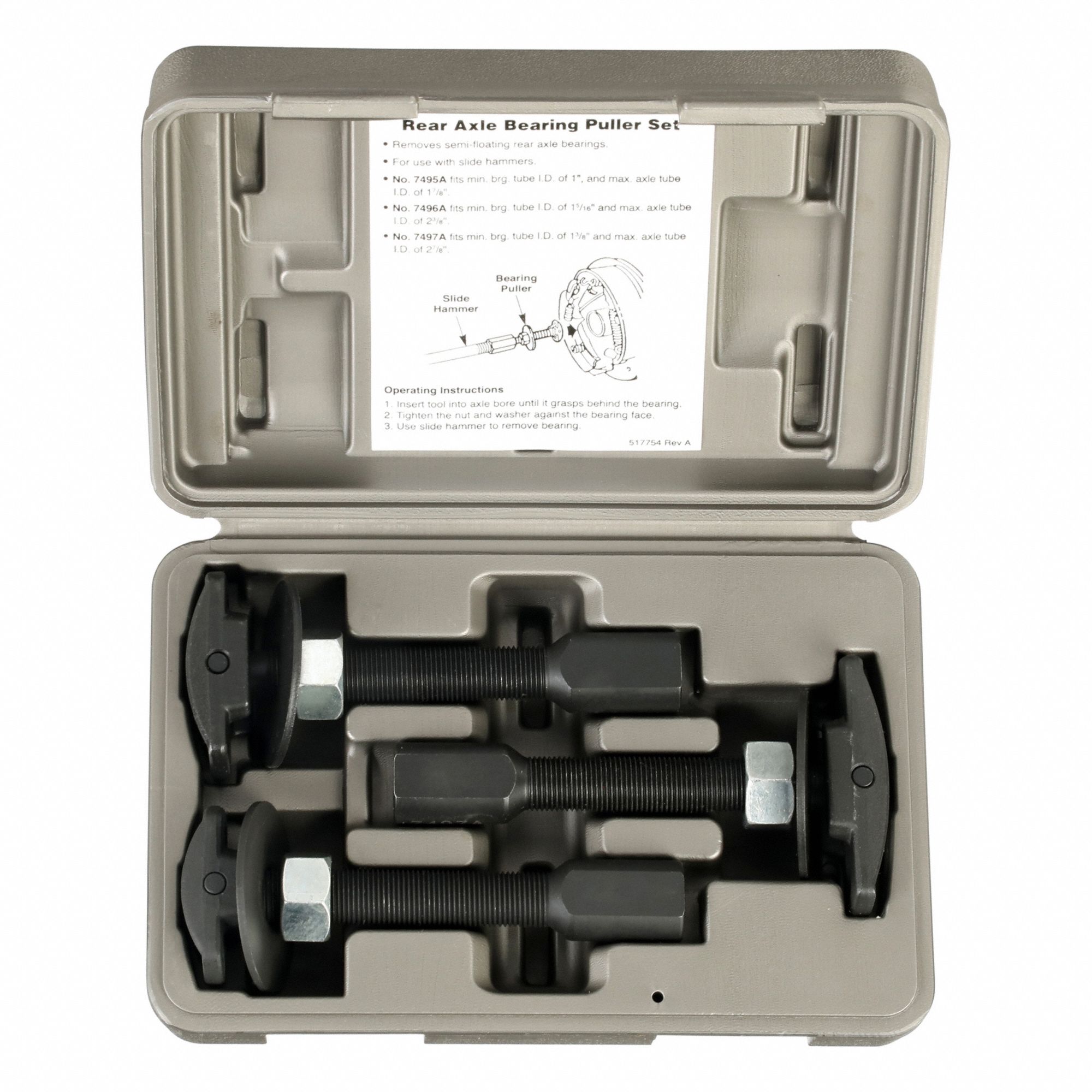 OTC, Washer Captures Bearing Firmly, Rear Axle Bearing Puller Set ...