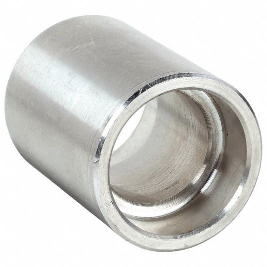 Stainless Steel, Female x Female, Coupling - 2TY28|2TY28 - Grainger