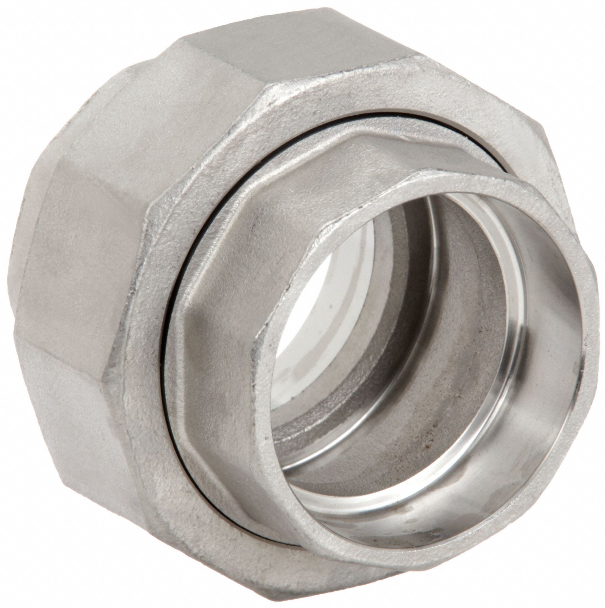 316 Stainless Steel, 1/2 in x 1/2 in Fitting Pipe Size, Union - 2TY68 ... 316 Stainless Steel, 1/2 in x 1/2 in Fitting Pipe Size, Union - 2TY68 ...