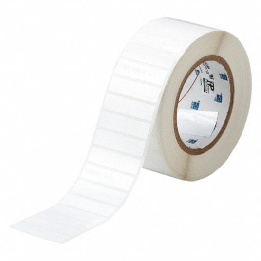 1/2 in x 2 in, Halogen Free Polyester, Precut Label Roll - 2TYU2|THT-53 ...